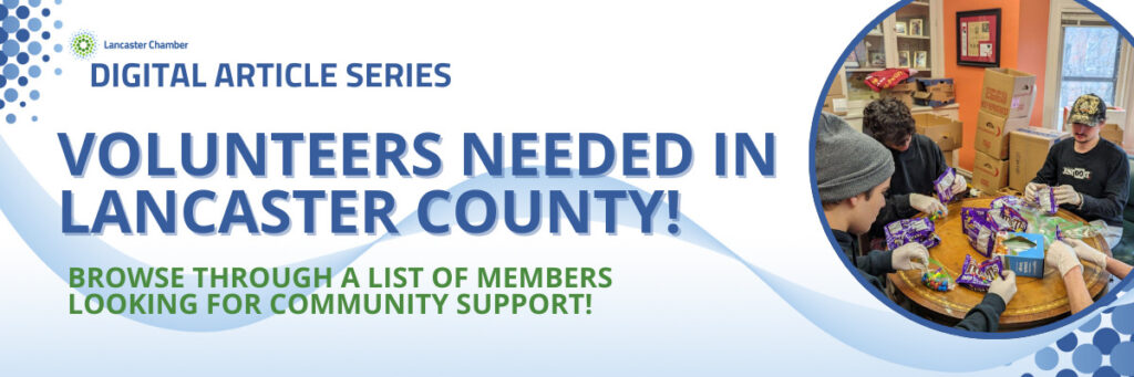 Volunteers Need in Lancaster County!